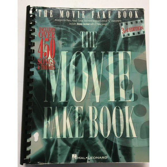 HalLeonard, | Other | Song Book The Movie Fake Book 45 Songs 3rd ...